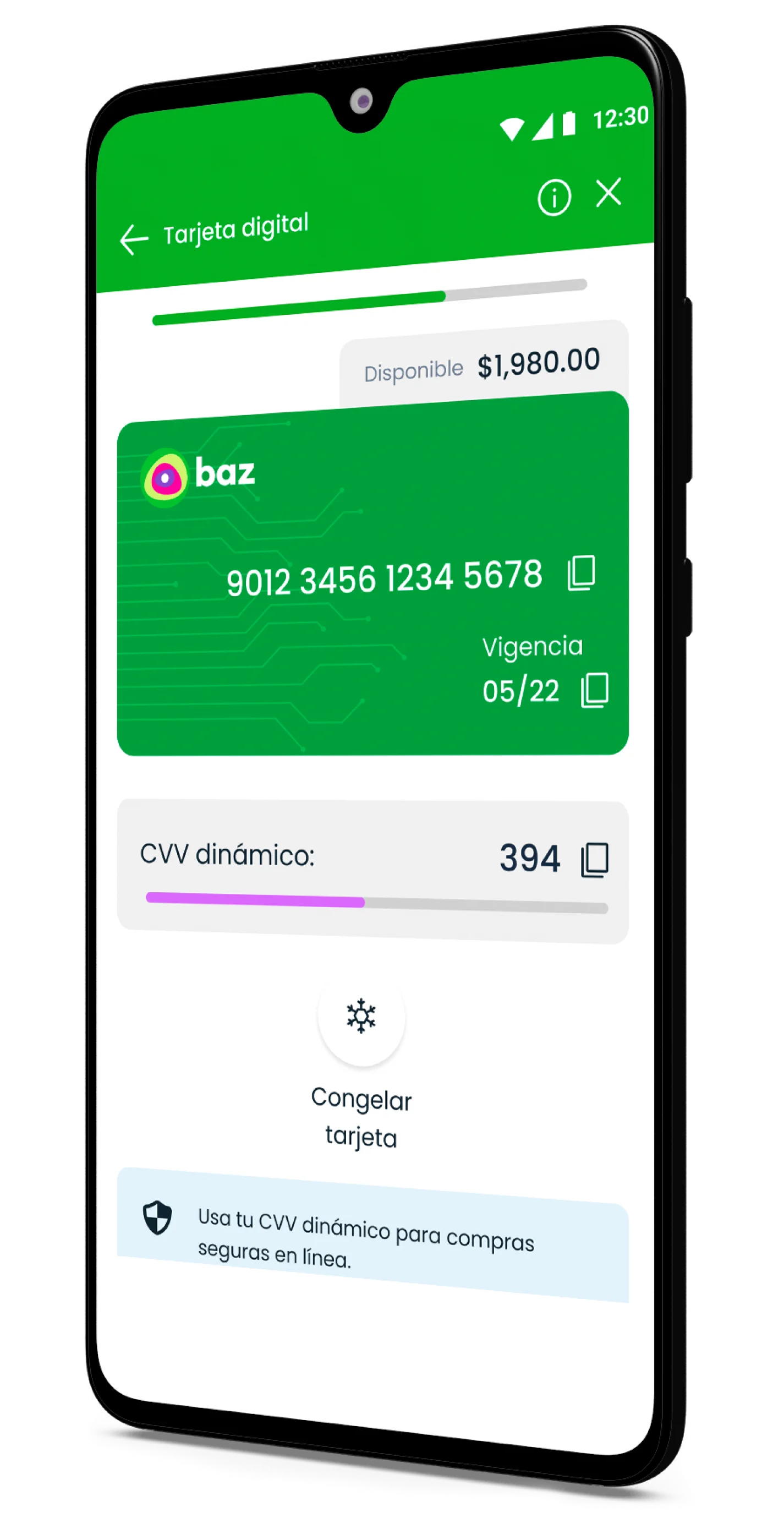 transferencia por app baz